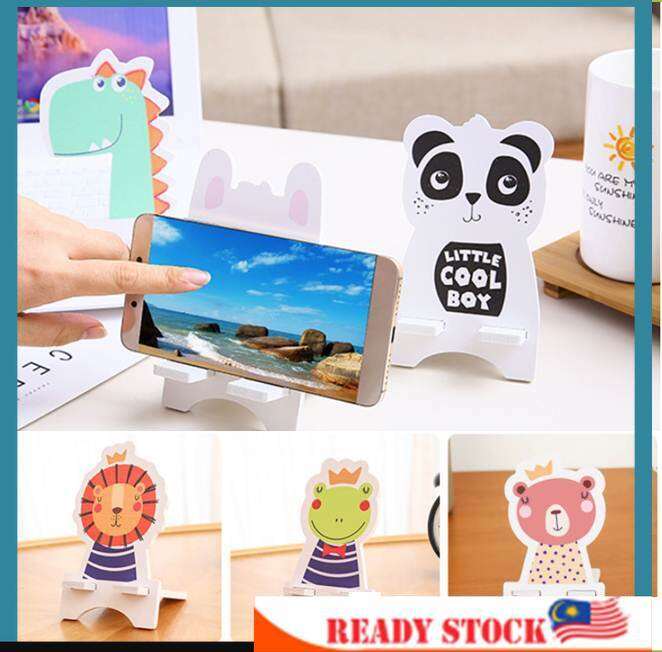 Handphone Stand Cute Animal Designs Book Reading Stand handphone Holder ...