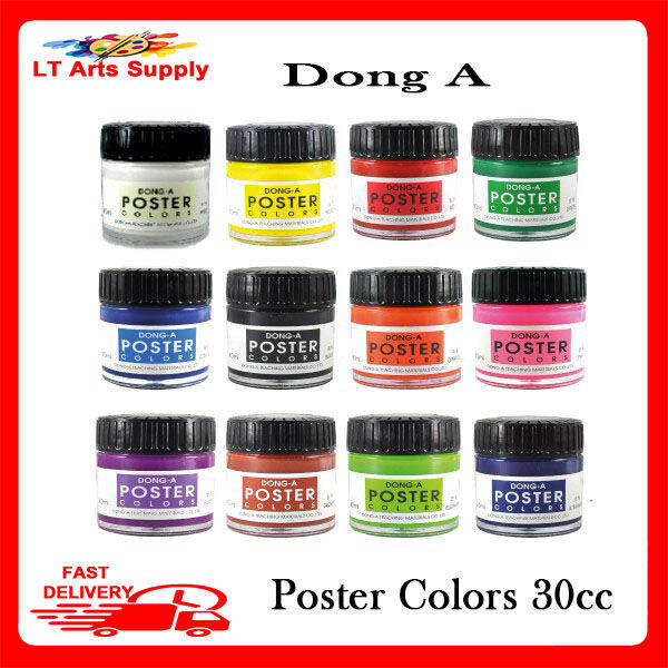 Dong-A Poster Color 30cc | Lazada PH