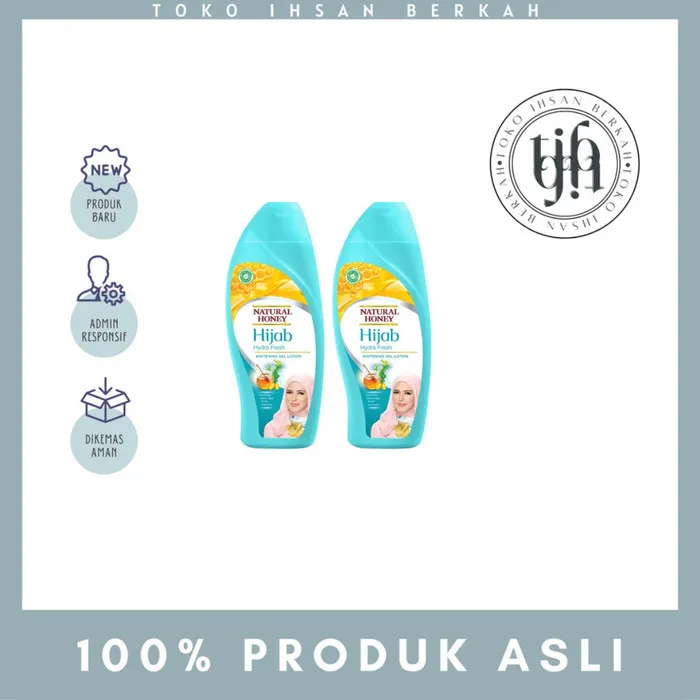 Natural Honey Hand and Body Lotion Hijab Hydra Fresh 180 x2 | Lazada ...