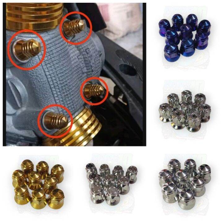 HENG HEAD NUT BOLT 8MM (CYLINDER HEAD NUT) MIO/WAVE125/RS125/SMASH ...