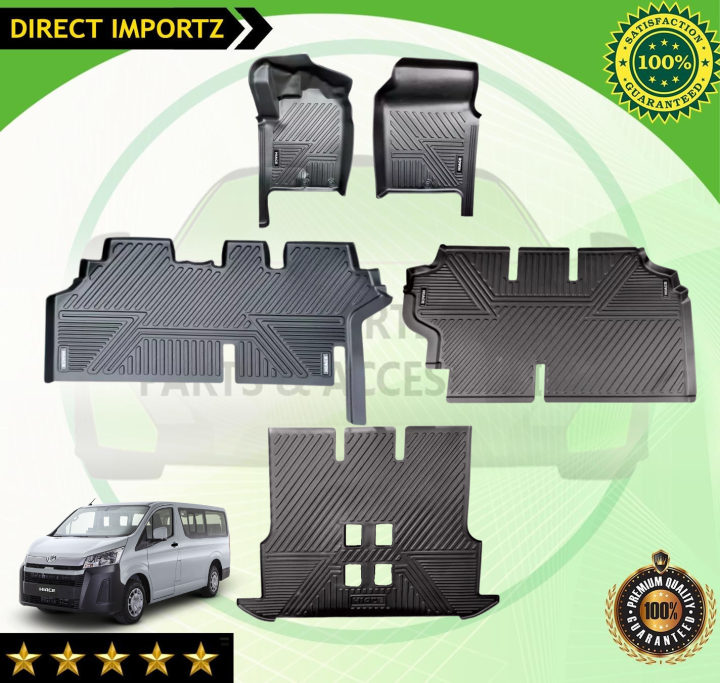 Toyota HiAce Commuter Deluxe 2019 to 2022 OEM Deep Dish Matting FULL ...