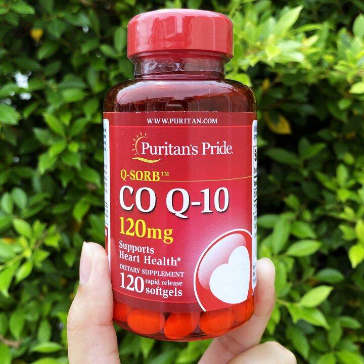 โคคิวเท็น Q-SORB™ CoQ10 120 mg 60 /or 120 Rapid Release Softgels ...