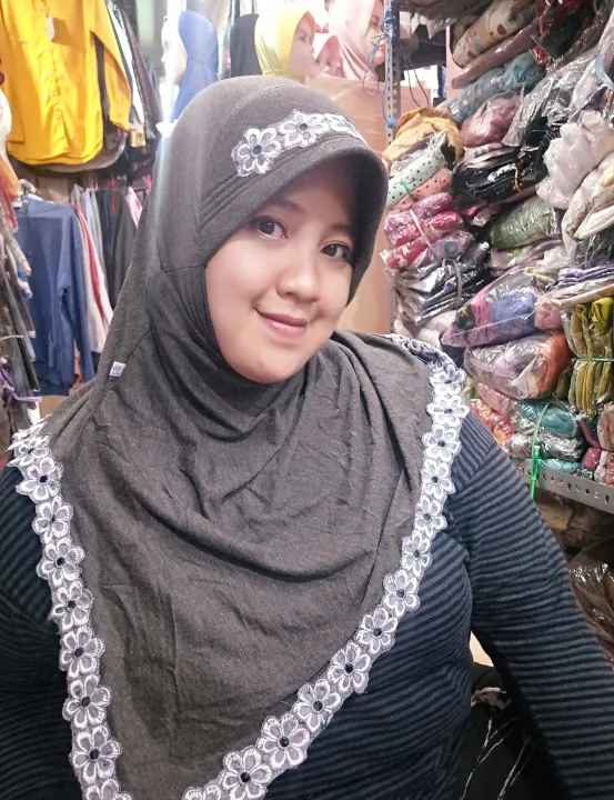 jilbab standar / jilbab murce / jilbab renda standar / kerudung terbaru ...