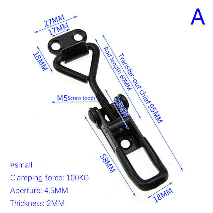 [pl]🔥 Toggle Latch Catch Toggle Clamp Adjustable Cabinet Boxes Lever ...