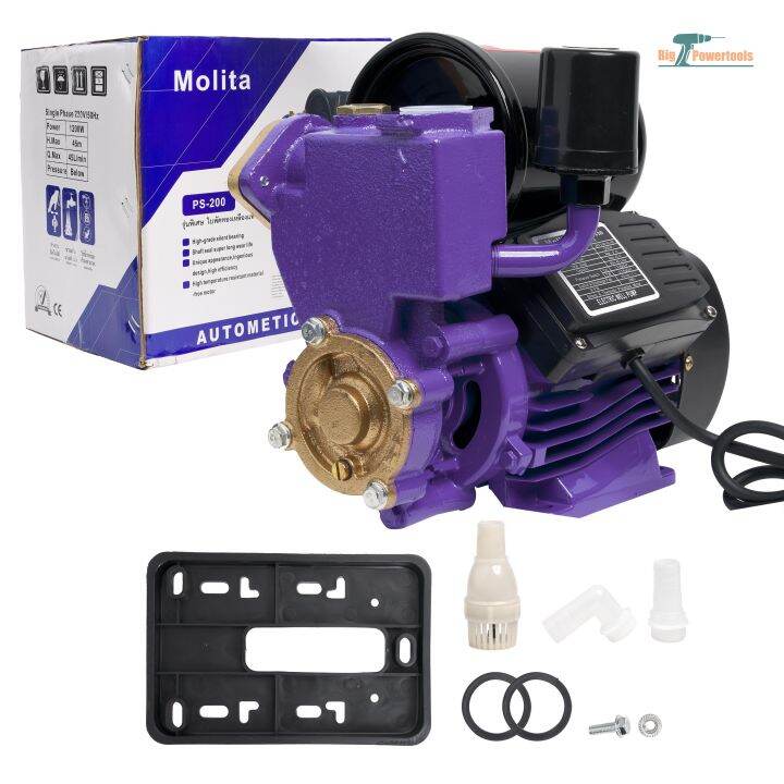 Molita ปั๊มน้ำออโต้ Auto ปั๊มน้ำอัตโนมัติ ปั๊มน้ำ ปั๊มการเกษตร ปั๊มใช้ ...