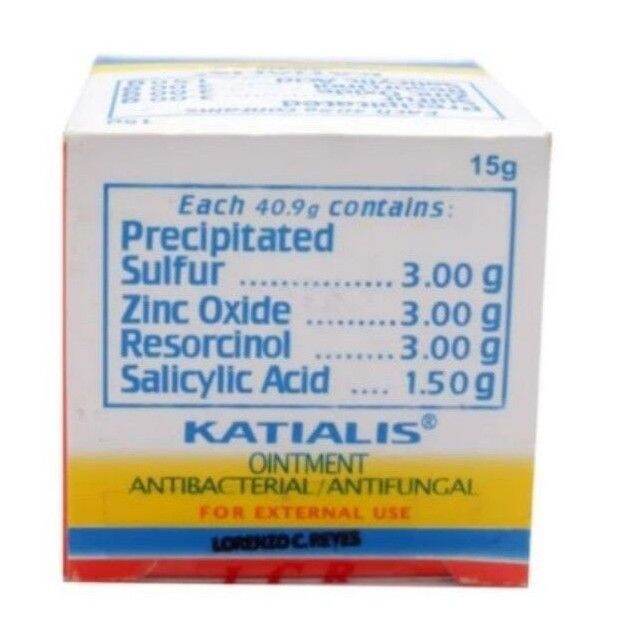 KATIALIS OINTMENT BACTERIAL ANTIFUNGAL 15g 30g | Lazada PH