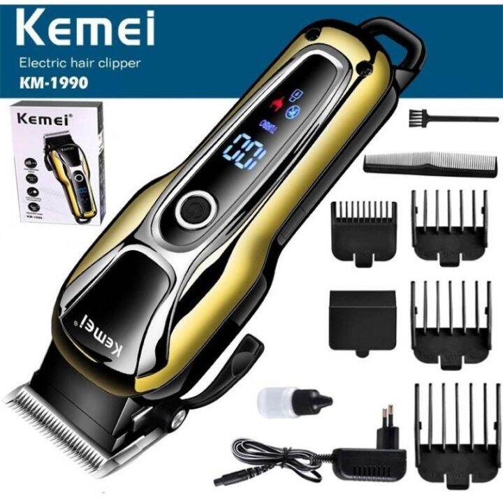 KEMEl Professional Electric Men Hair Clipper Shaver Trimer Cutter ...