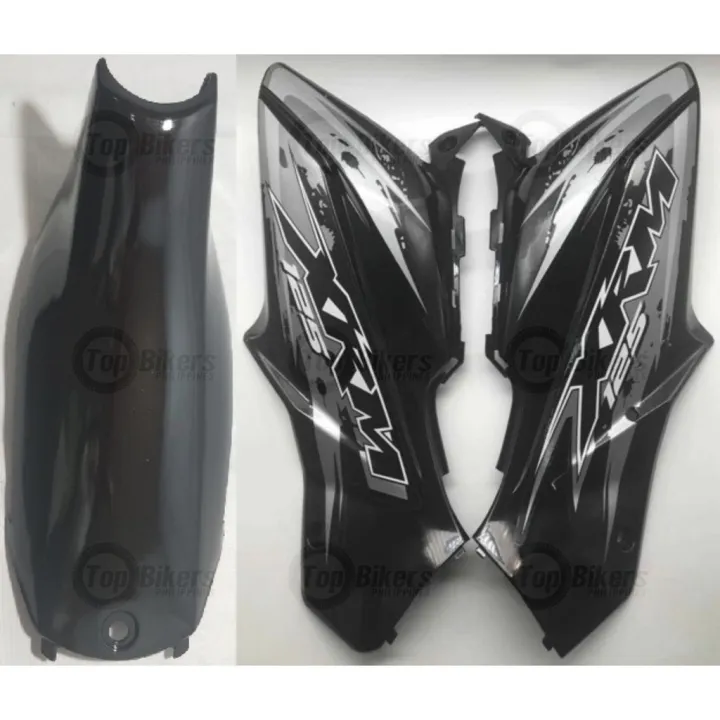 Center Console Side Cover Set XRM 125 / XRM TRINITY with Stickers ...