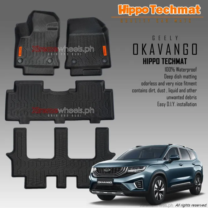Geely Okavango Urban Plus 2020-2022 1st-3rd Row Version 2 Deep Dish ...