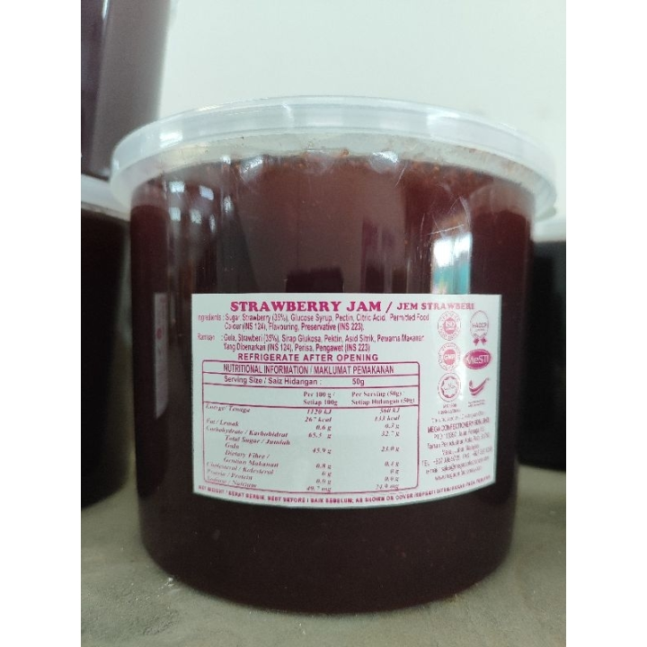 Strawberry Jam/ Paste - 2Kg | Lazada