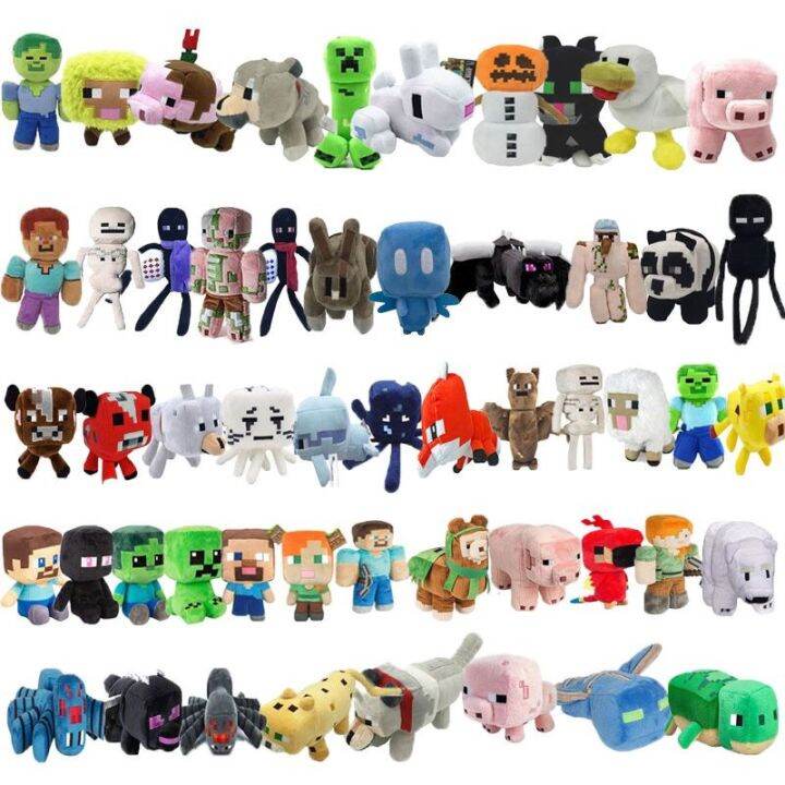 Game Minecraft Plush Toy Enderman Steve Panada Stuffed Toy Mine Doll ...