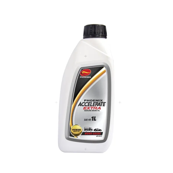 Gasoline Engine Oil / Phoenix Accelerate EXTRA 40 SF/CF 1Liter | Lazada PH