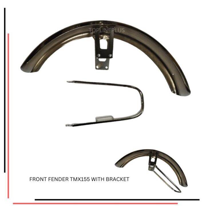 Motorcycle Front Fender with Bracket TMX155 | Lazada PH