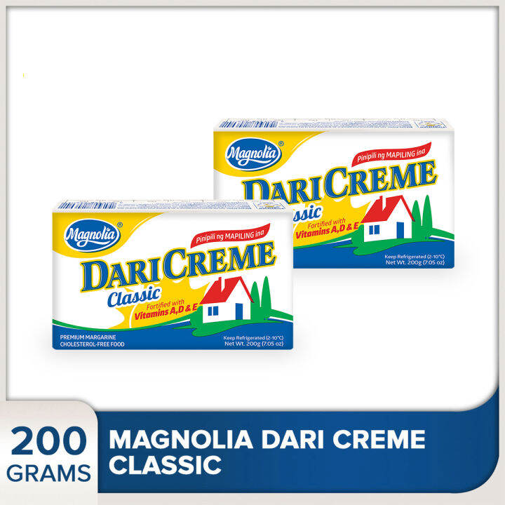 Magnolia Dari Creme Classic Premium Margarine 200G - Set of 2 | Lazada PH