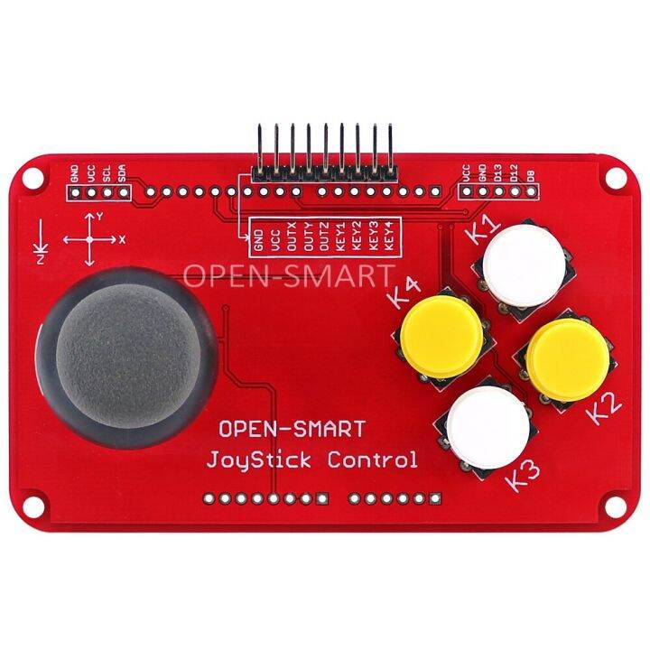 OPEN-SMART PS2 Joystick Keypad Shield Joystick Game Controller Breakout ...