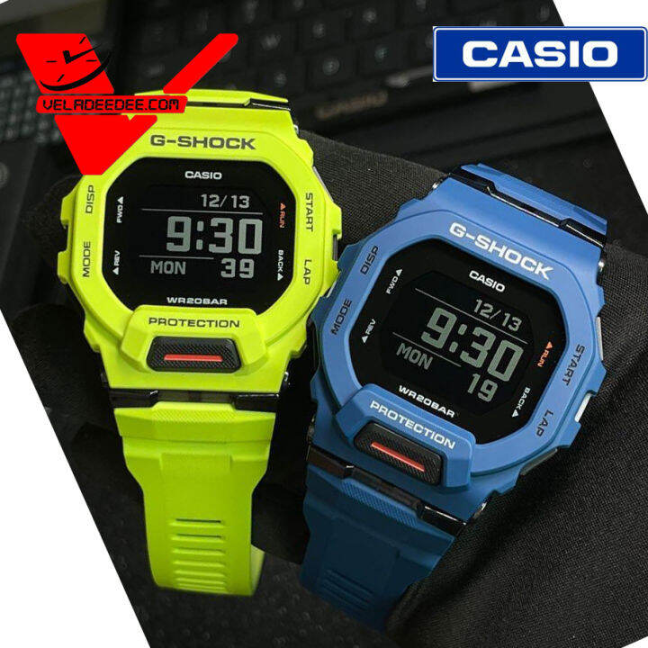 CASIO G-SHOCK GBD-200 นาฬิกาข้อมือชาย สายเรซิ่น เชื่อมต่อแอป G-SHOCK ...