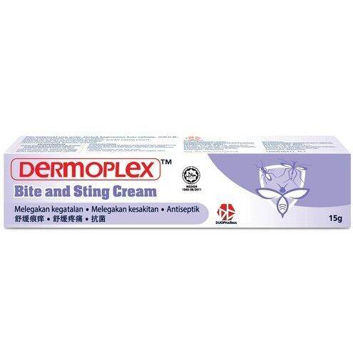 Dermoplex Bite & Sting Cream 15g ( Relieves Itching , Pain , Antiseptic ...