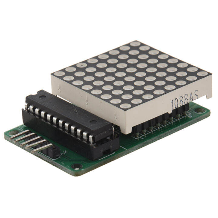 Seamless Cascadable Arduino PIC 8x8 LED 5.5V matrix Max7219 5 x Dupond ...