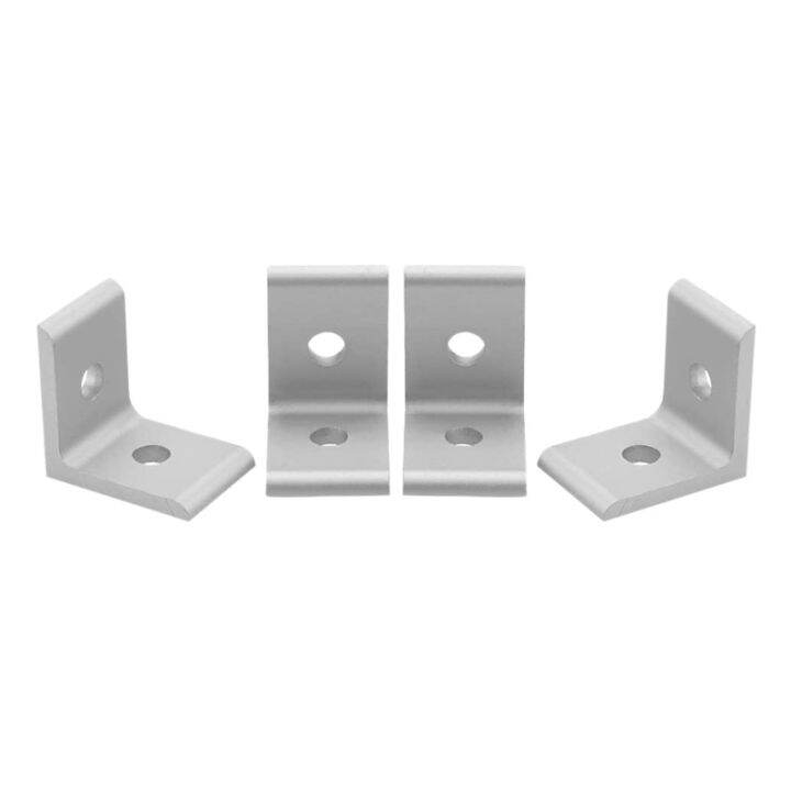 4 Pcs L Corner Bracket, Connector Corner Angle Bracket Connection Joint ...