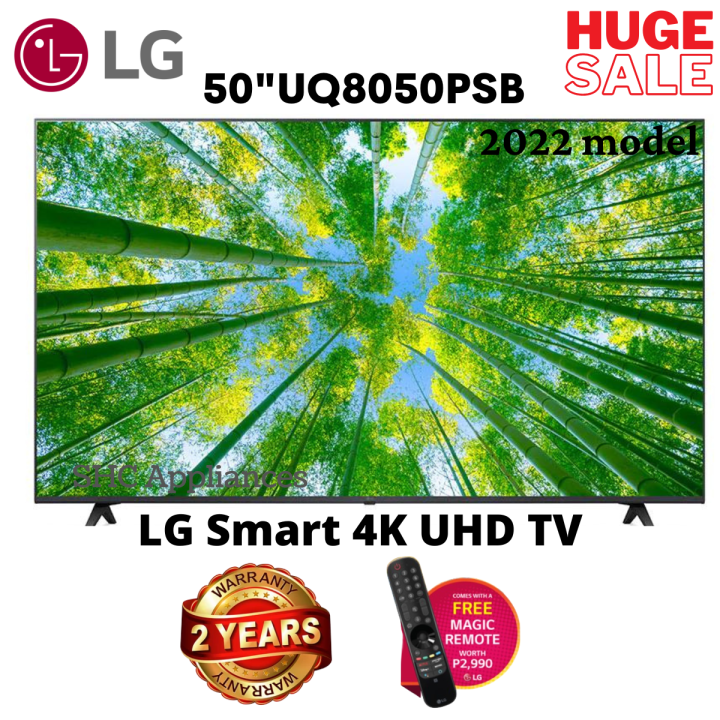 LG 50UQ8050PSB 50in 4K Smart UHD TV – 2022 | Lazada PH