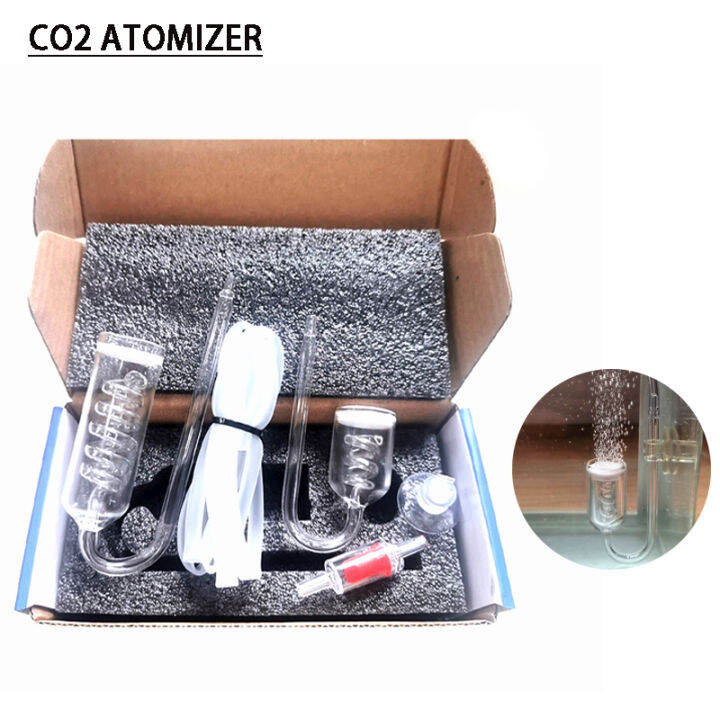 fish tank CO2 , spiral diffuser kit, 3 to 5 rotating CO2 diffusers, for ...