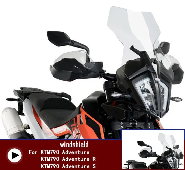Windshield For KTM 790 Adventure R 2017 2018 2019 2020 Motorcycle front ...