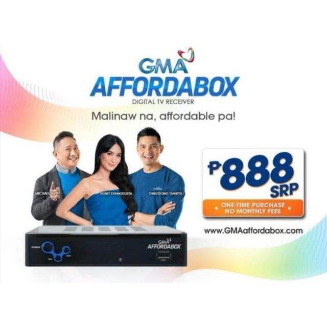 ♟GMA AFFORDABOX Digital TV Receiver | Lazada PH