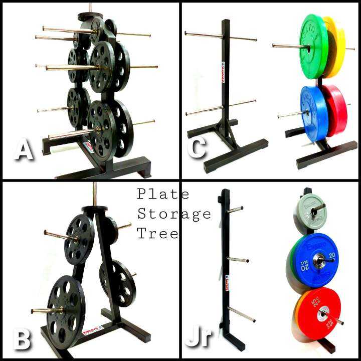 ENSAYO Plate Storage Trees For Olympic 2" or Standard 1" Plates Tree ...