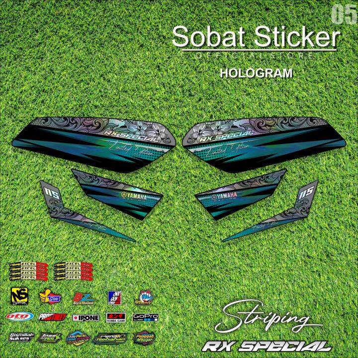 STRIPING RX SPESIAL - STRIPING HOLOGRAM YAMAHA RX SPESIAL TERBARU SB-005 | Lazada Indonesia