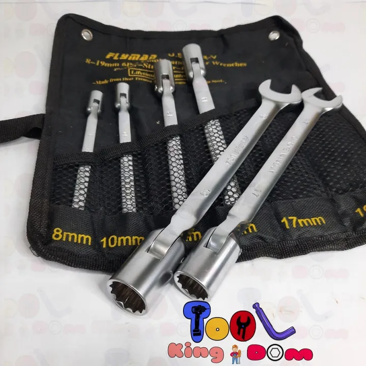 FLYMAN ORIGINAL 6 Pcs. Combination Socket Set 8 - 19mm | Lazada PH