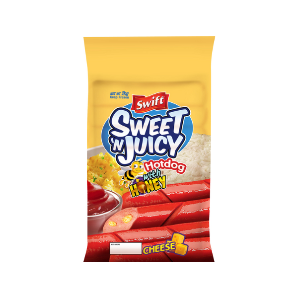 Swift Hotdog with Cheese Sweet n Juicy 1kg | Lazada PH