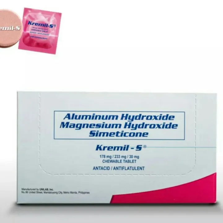 Kremil s 30 mg Chewable Tablet 100 pcs | Lazada PH