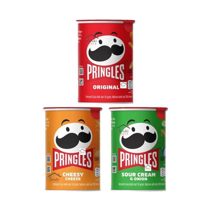 Pringles Keripik Kentang Kecil Berbagai Varian Pilih Rasa | Lazada ...