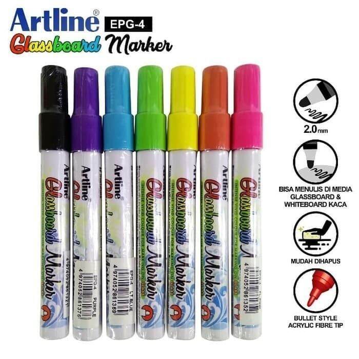 Spidol Kaca ARTLINE Window Glassboard Marker EPG-4 | Lazada Indonesia
