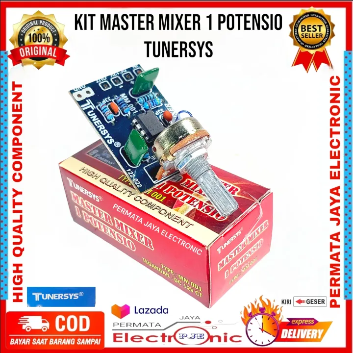 Master Mixer 1 Potensio Tunersys | Lazada Indonesia