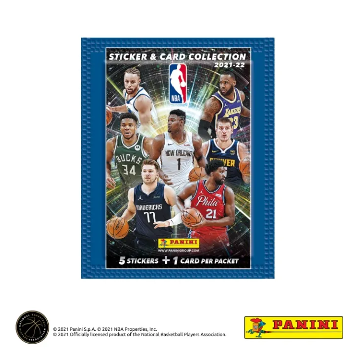 Panini 2021-2022 NBA Sticker & Card Collection Pack | Lazada PH