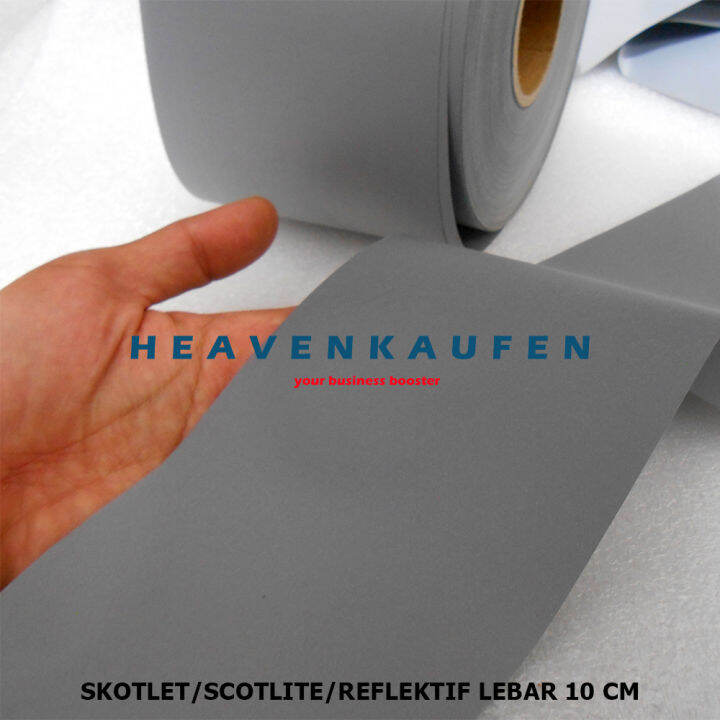 Jual Pita Reflektif Reflective Skotlet Scotlight Scotlite Lebar 10 cm ...