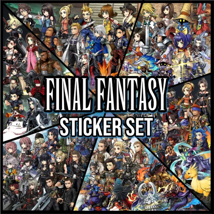 Final Fantasy Vinyl Sticker Set | Lazada PH