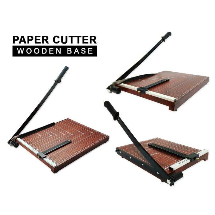 Sale Now! Wood Paper Cutter with Adjuster and Sliding Paper Size ...