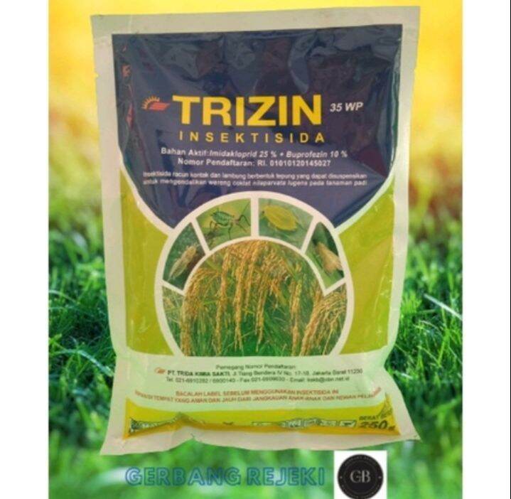 INSEKTISIDA TRIZIN 35 WP( Imidakloprid 25 % + Buprofezin 10%) 250 gr ...