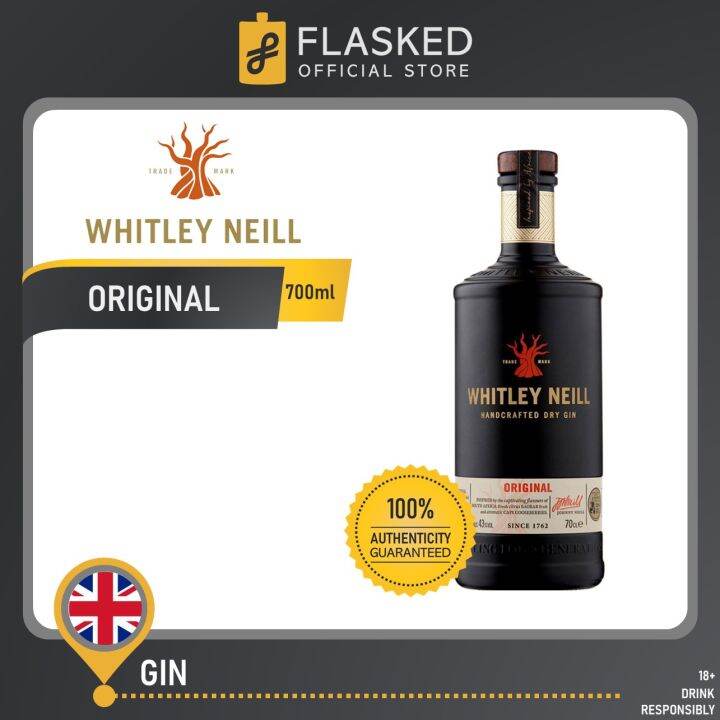 Whitley Neill Original London Dry Gin 700mL | Lazada PH
