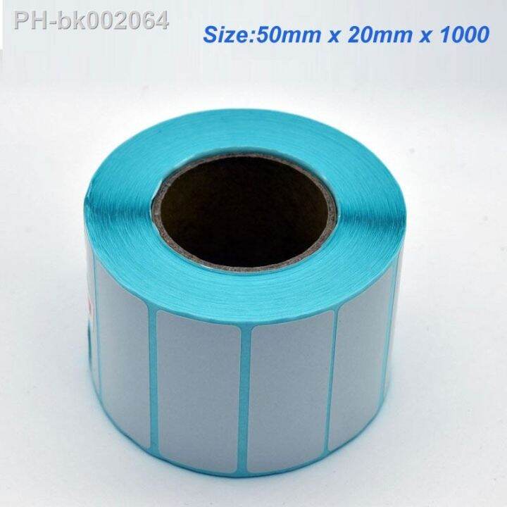High quality Thermal label paper Thermal sticker paper 50mm x 20mm x ...