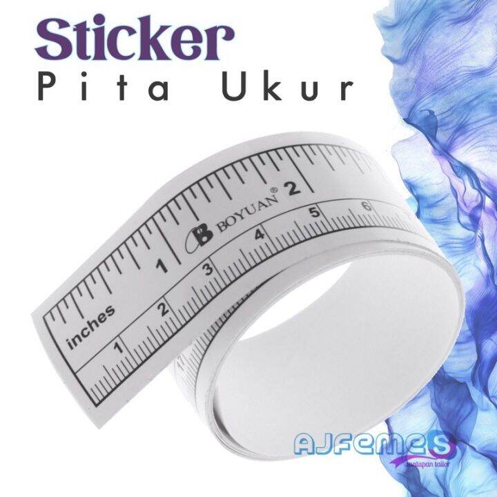 🍀Hot🍀 Pelekat Pita Ukur 36 inci / Sticker Ruler | Lazada