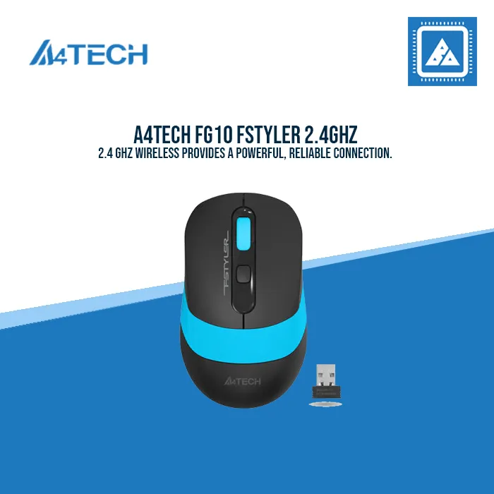A4TECH FG10 FSTYLER 2.4GHZ WIRELESS OPTICAL MOUSE | Lazada PH