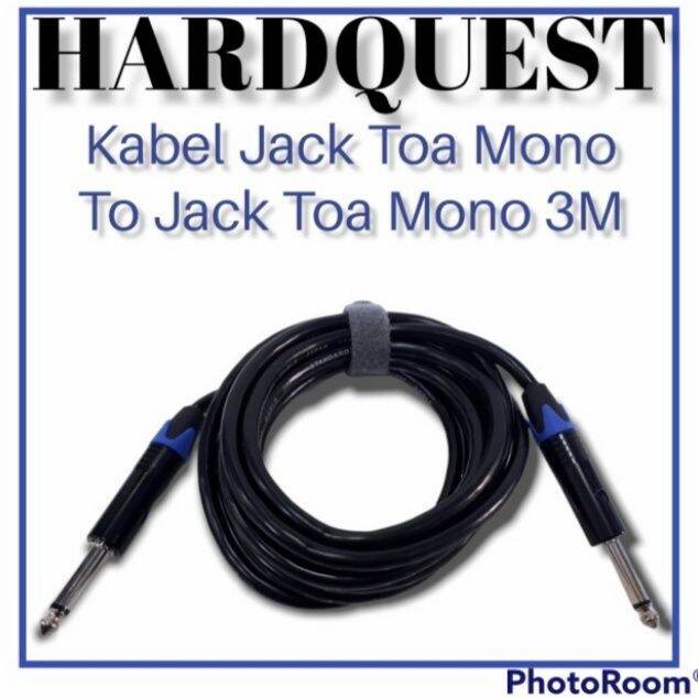 KABEL JACK TOA TO TOA MONO 3 METER | Lazada Indonesia
