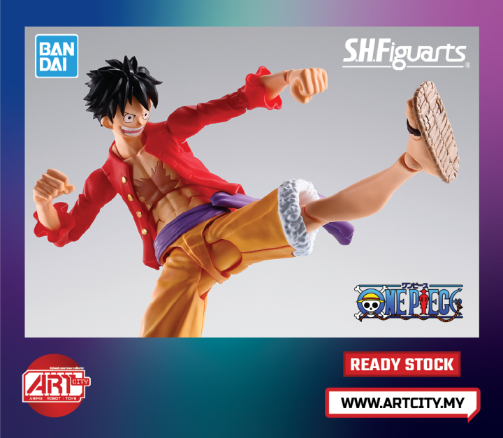 Bandai S.H.Figuarts - SHF Monkey D Luffy - The Raid on Onigashima - One ...