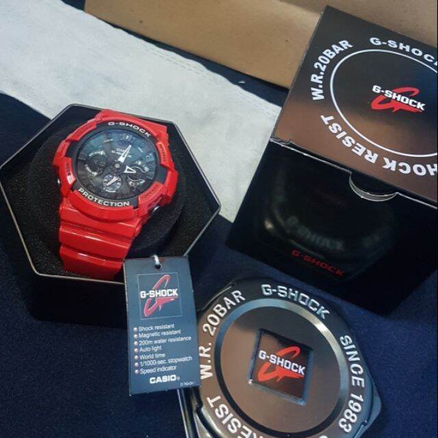 G-Shock GA201 Red | Lazada PH