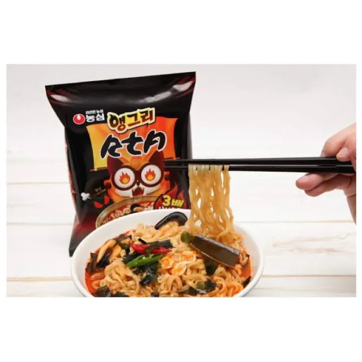 [Promotion] () NONGSHIM Angry Neoguri Super Spicy & Seafood 121g. Spicy ...