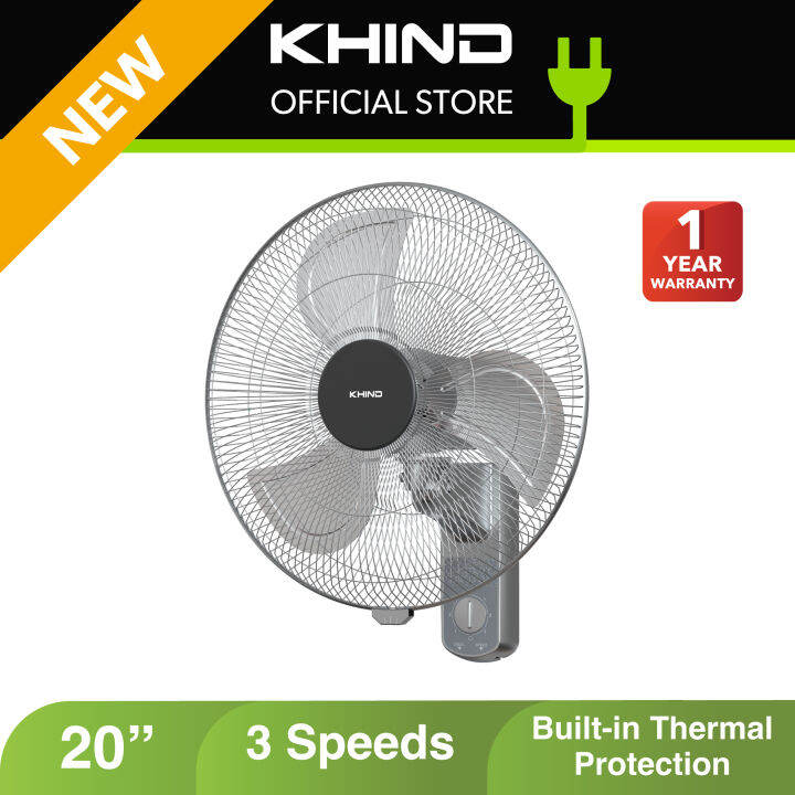 Khind 20" Industrial Wall Fan WF2003F (New arrival) | Lazada
