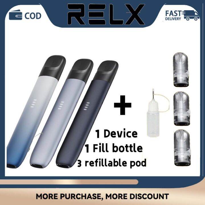 Relx5Phantom 5TH GEN Original Device Kit with relax/relex/rlex ...
